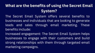 secret Email system Review | PDF