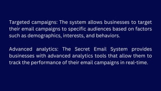 secret Email system Review | PDF