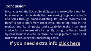 secret Email system Review | PDF