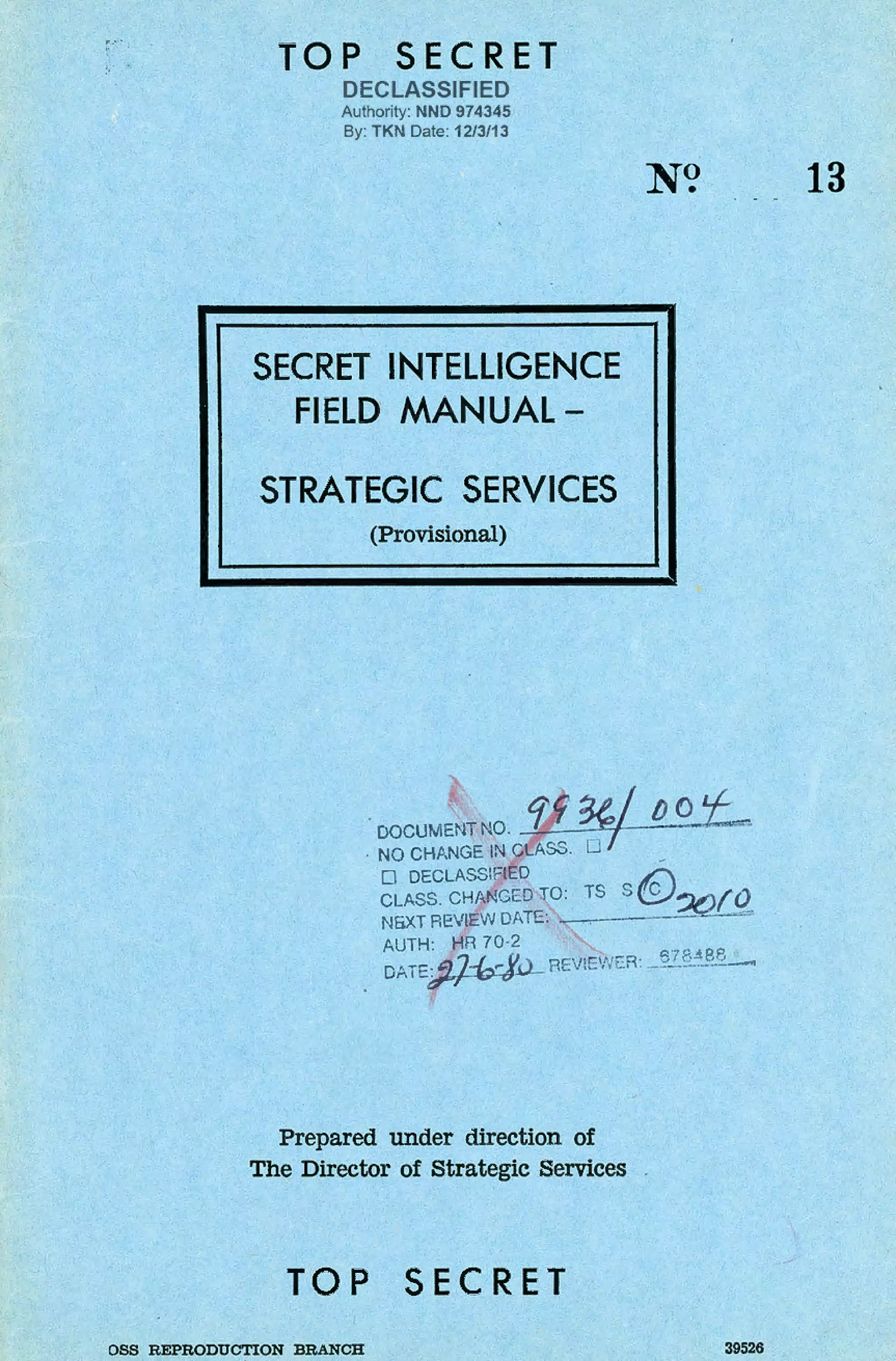 Secret intelligence-fm (1) | PDF