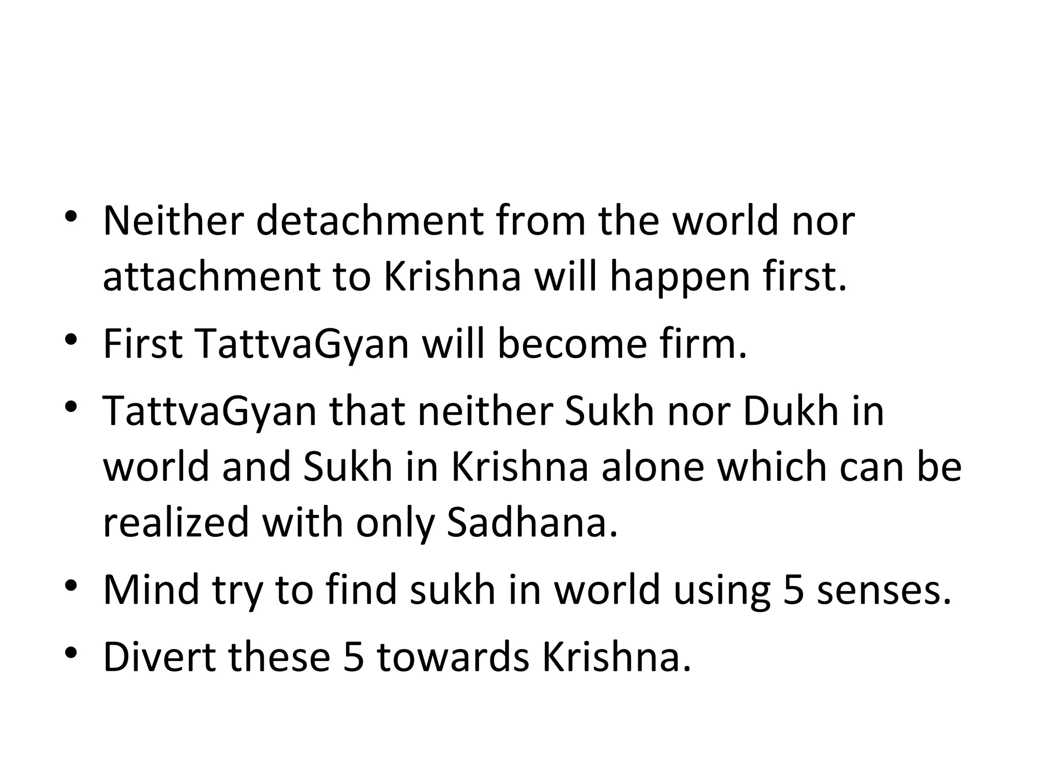 Secret Of Attachment & Detachment | PPT