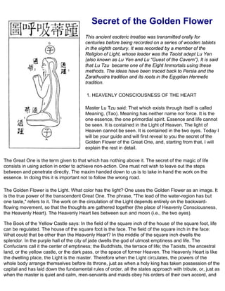 Secret of-the-golden-flower | PDF | Spirituality | Religion & Spirituality