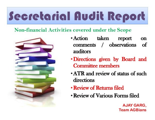 Secretarial Audit Report Secretarial Audit Report