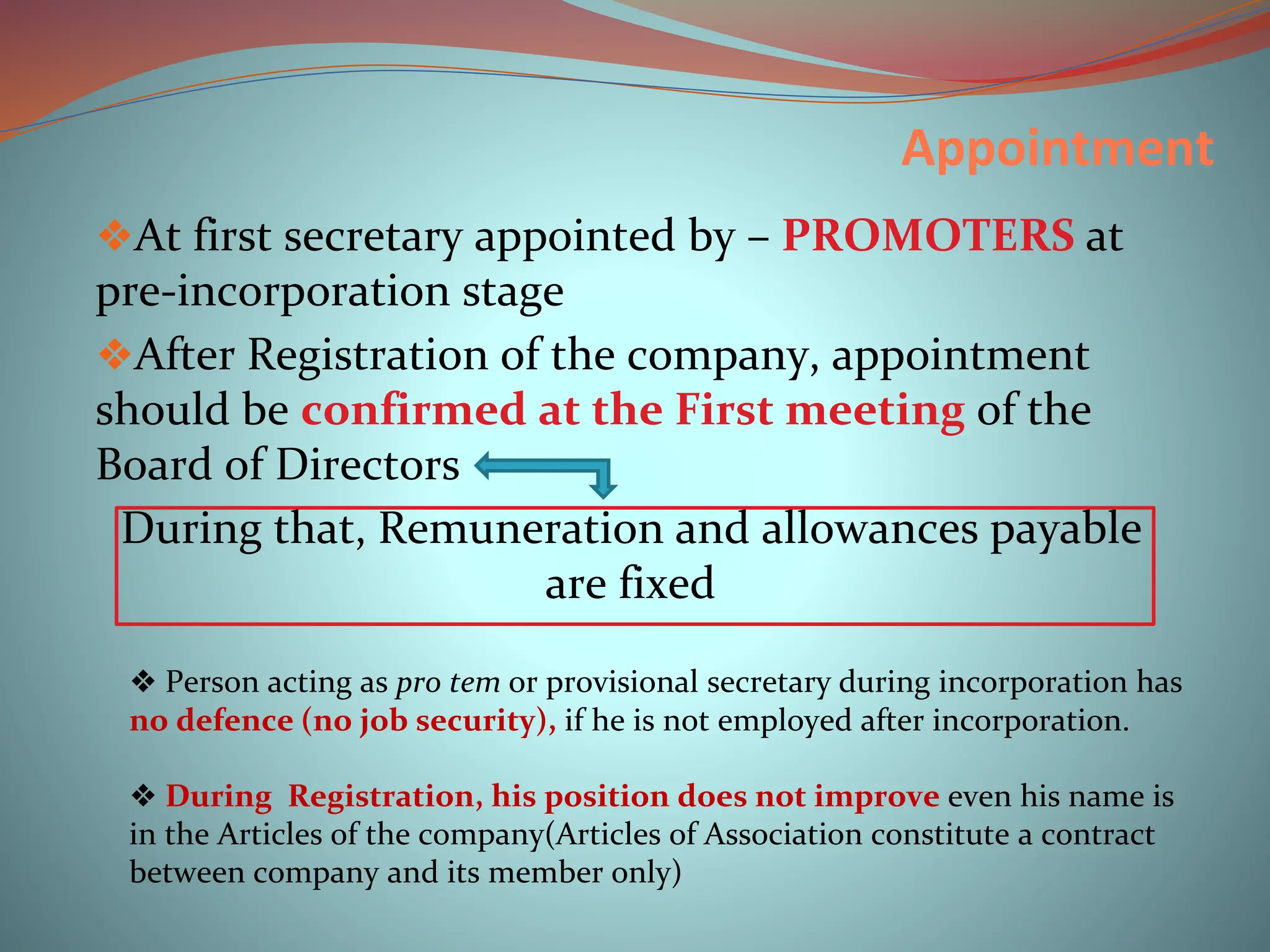 SECRETARIAL PRACTICE - Duties and responsibilities of Company secretary ...