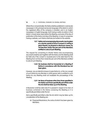 Secretarial standard 2 | PDF