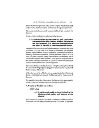 Secretarial standard 2 | PDF