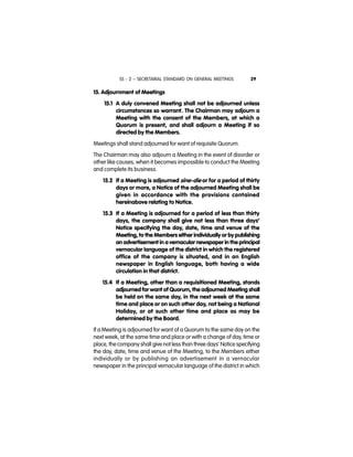 Secretarial standard 2 | PDF