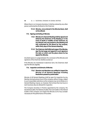 Secretarial standard 2 | PDF