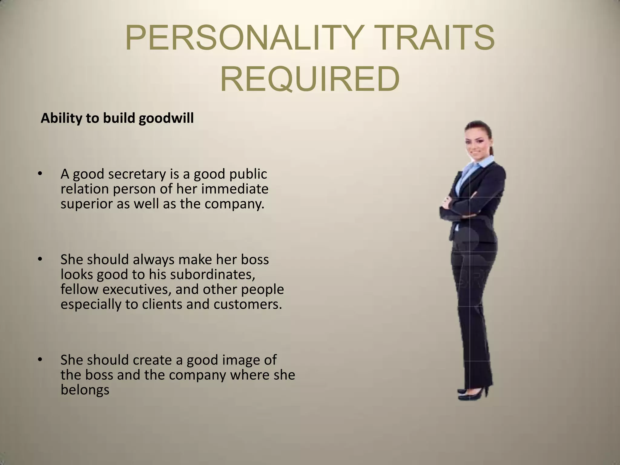 Secretary | PPTX