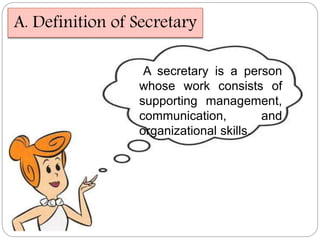 Secretary | PPT