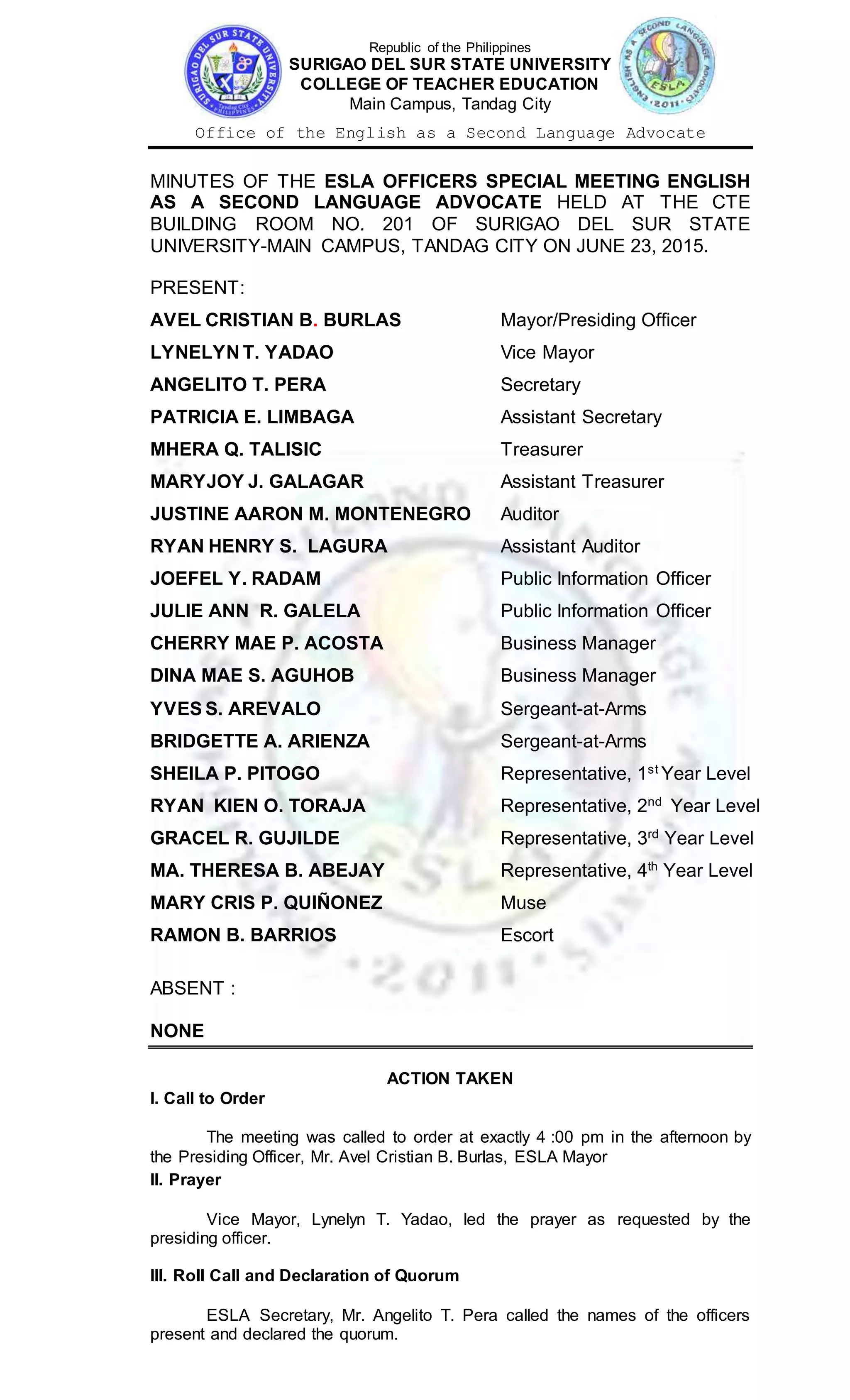 Secretary final copy | DOCX