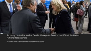 Secretary-General meets the International Gender Champions at the New ...
