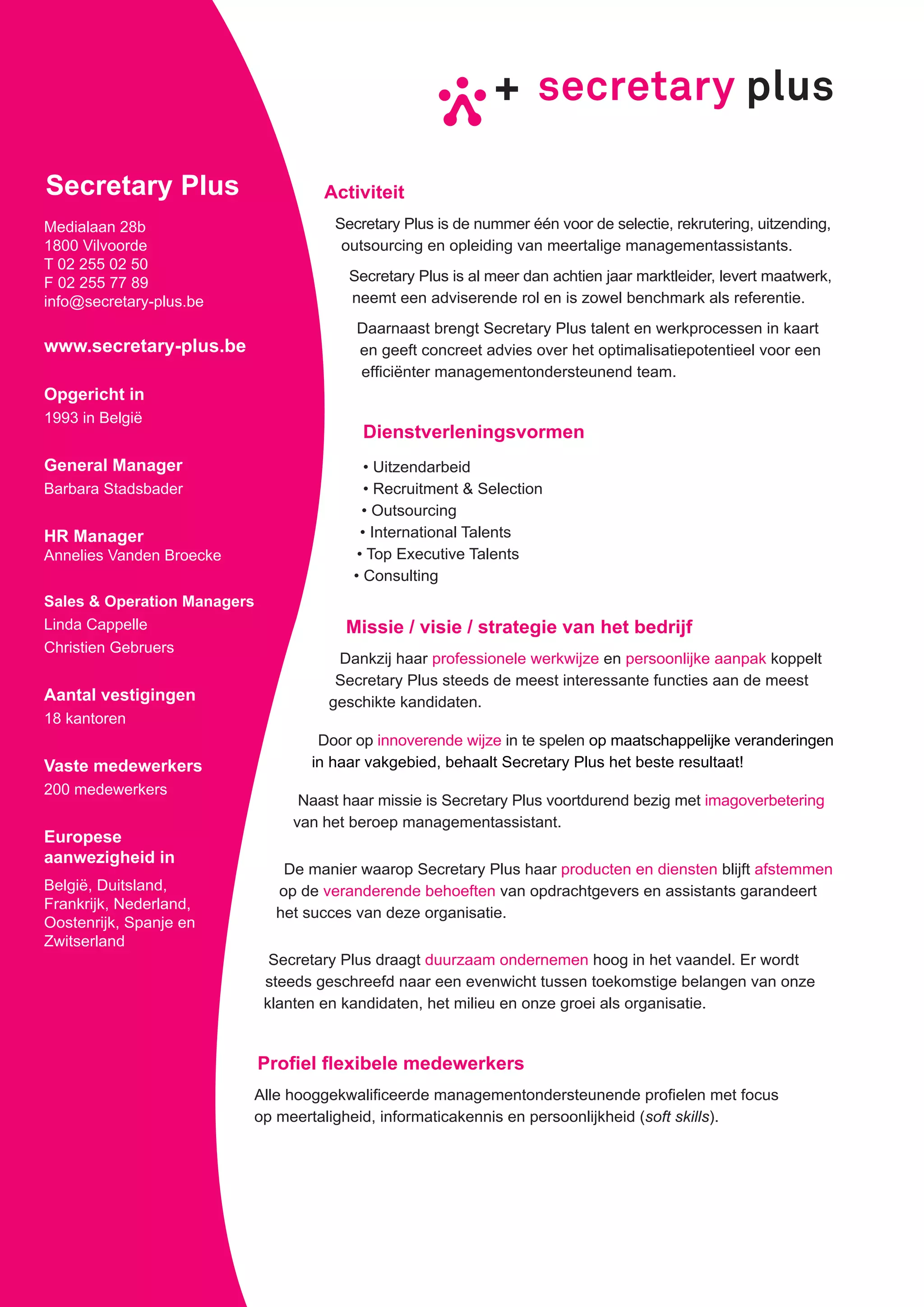 Secretary plus 2011 | PDF