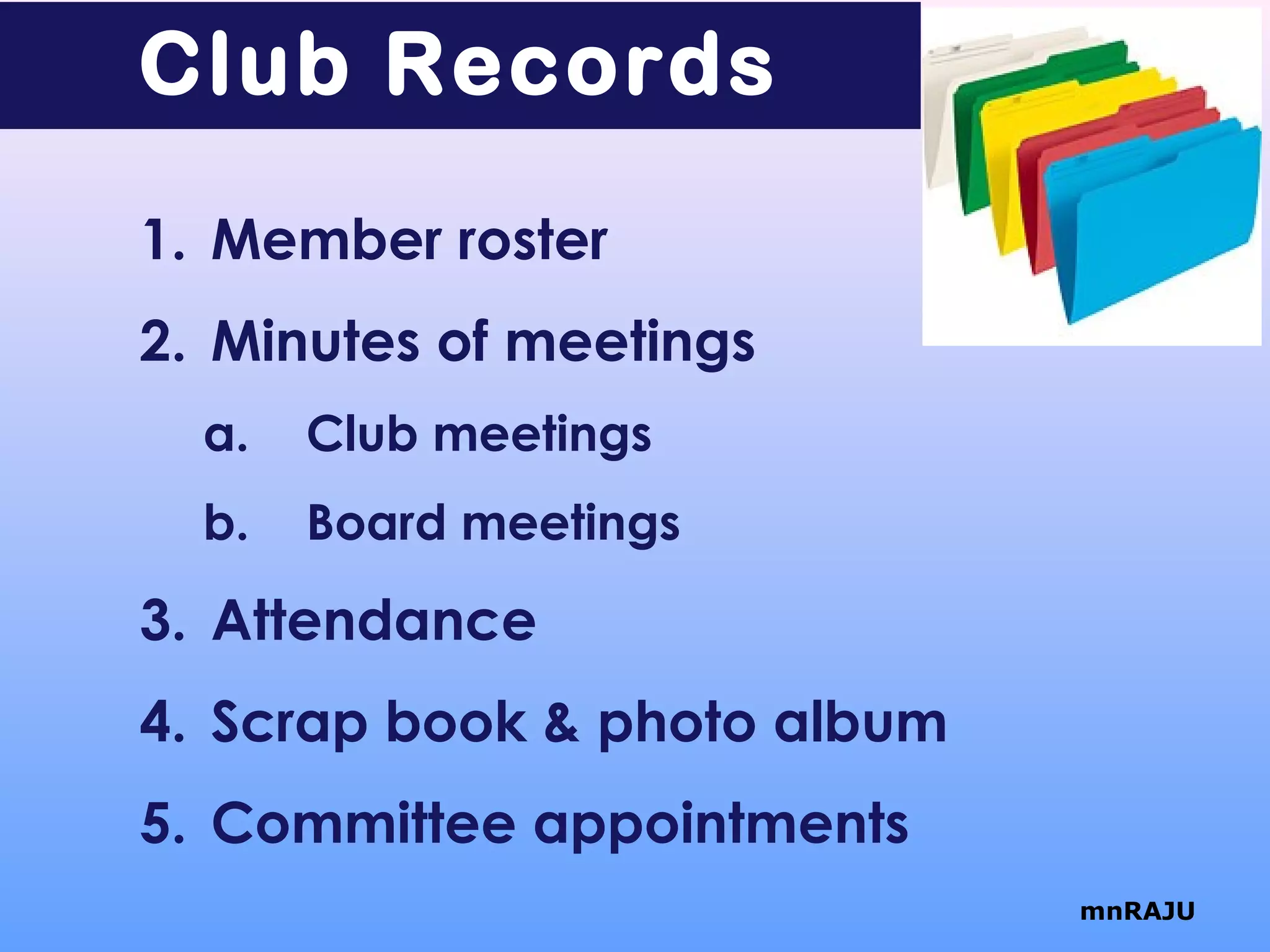 Lions Club Secretary Responsibilites 2013-2014 | PPT