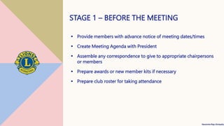 Secretary Role and Responsibilities 320B from Narsimha Raju Dichpally.ppt