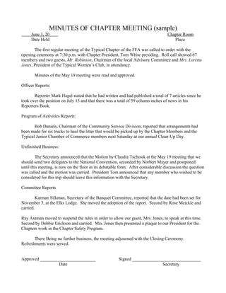 Secretarys book complete | DOC | Law