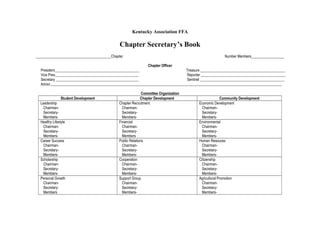 Secretarys book complete | DOC | Law