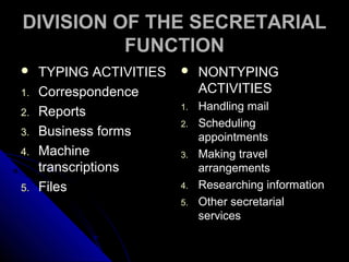 Secretaryship | PPT