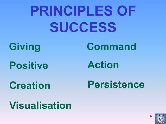 The (Secret) common denominator of success | PPTX