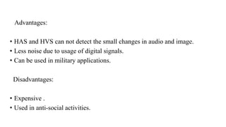 Secret communication through image and audio for defense | PPT