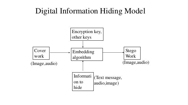 Secret communication through image and audio for defense
