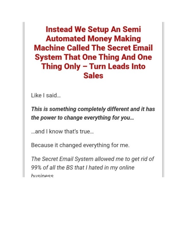 Secret Email System | PDF