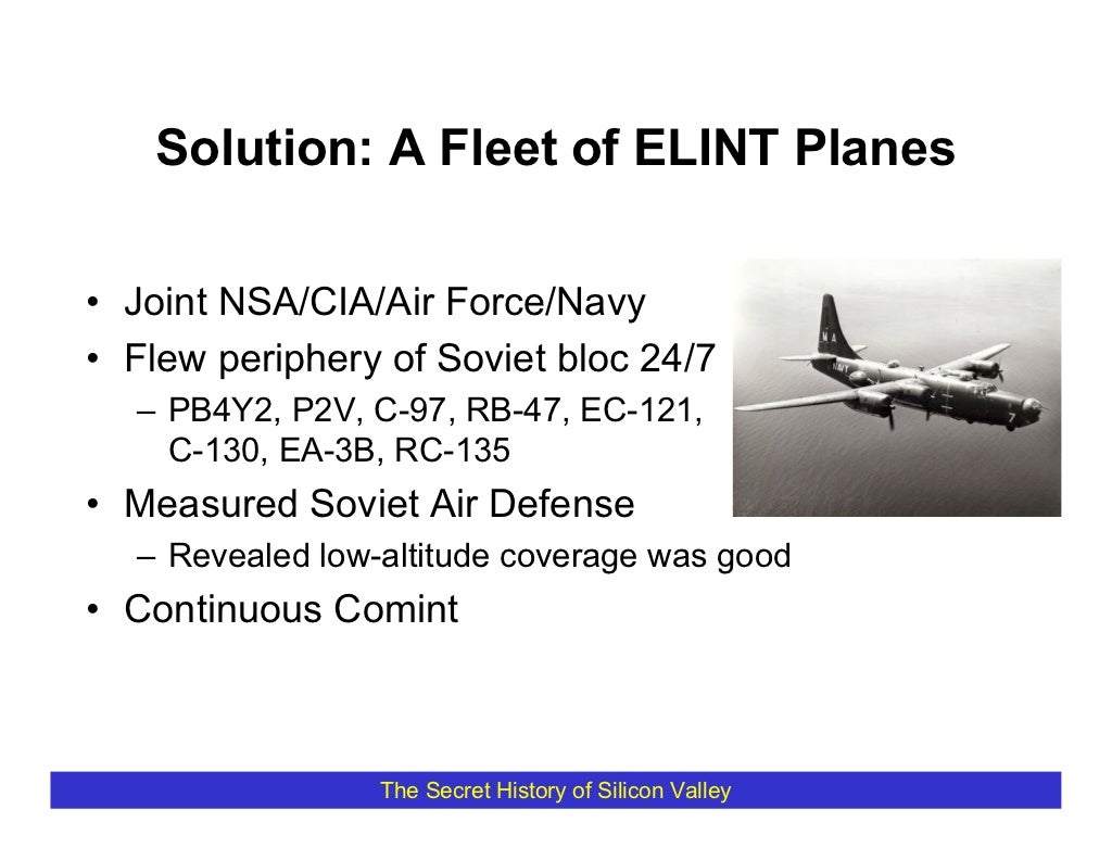 Solution: A Fleet of ELINT