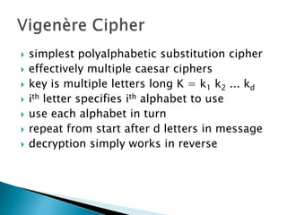 Secret key cryptography | PPTX