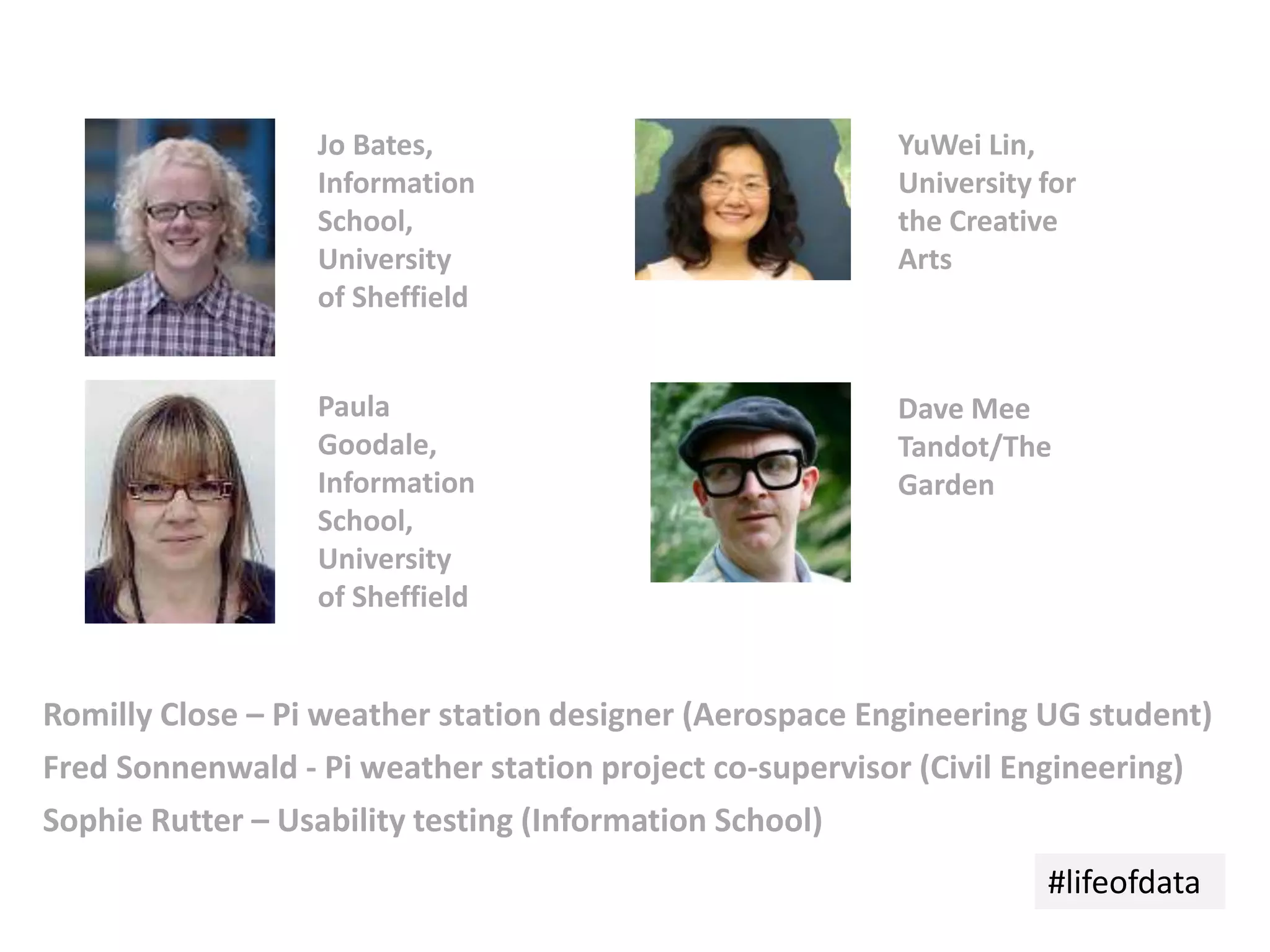 Secret Life of a Weather Datum end of project event | PPTX