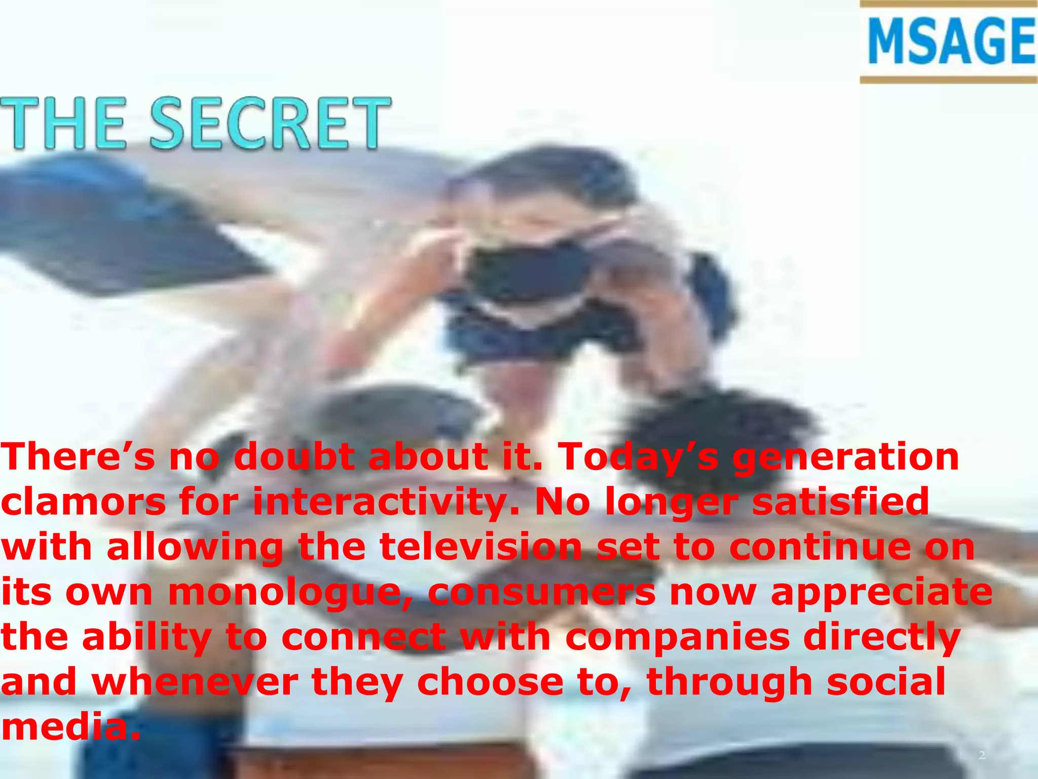 Secret of bonding with potential & active clients | PPT