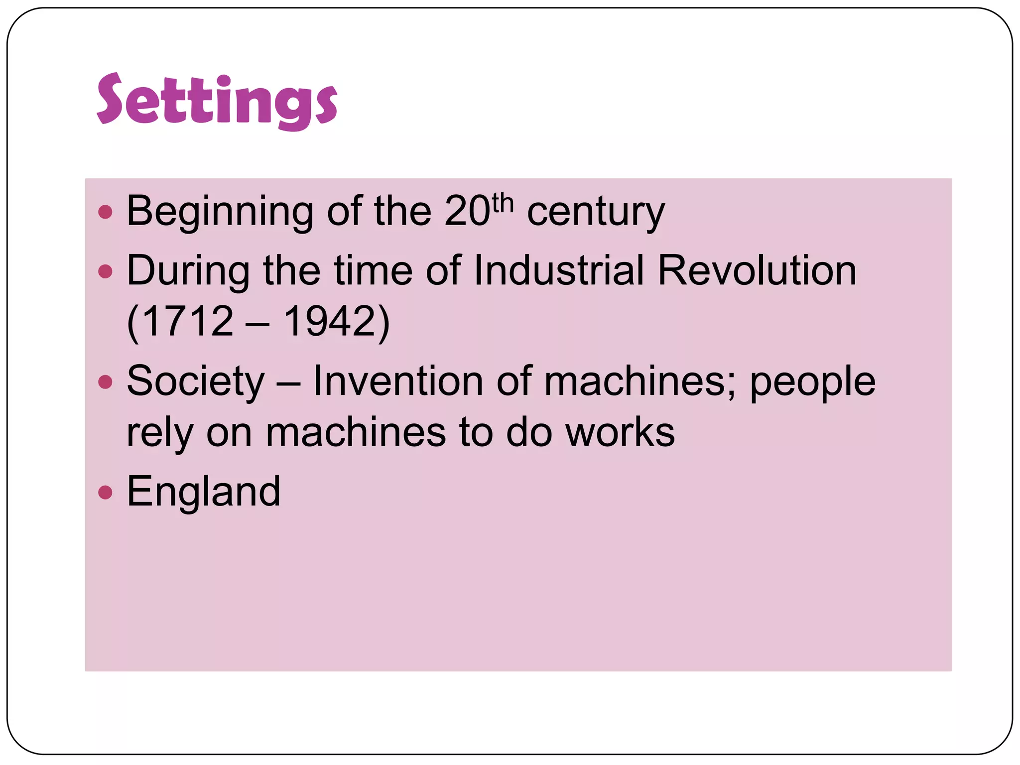 Secret of the machines by rudyard kipling | PPTX