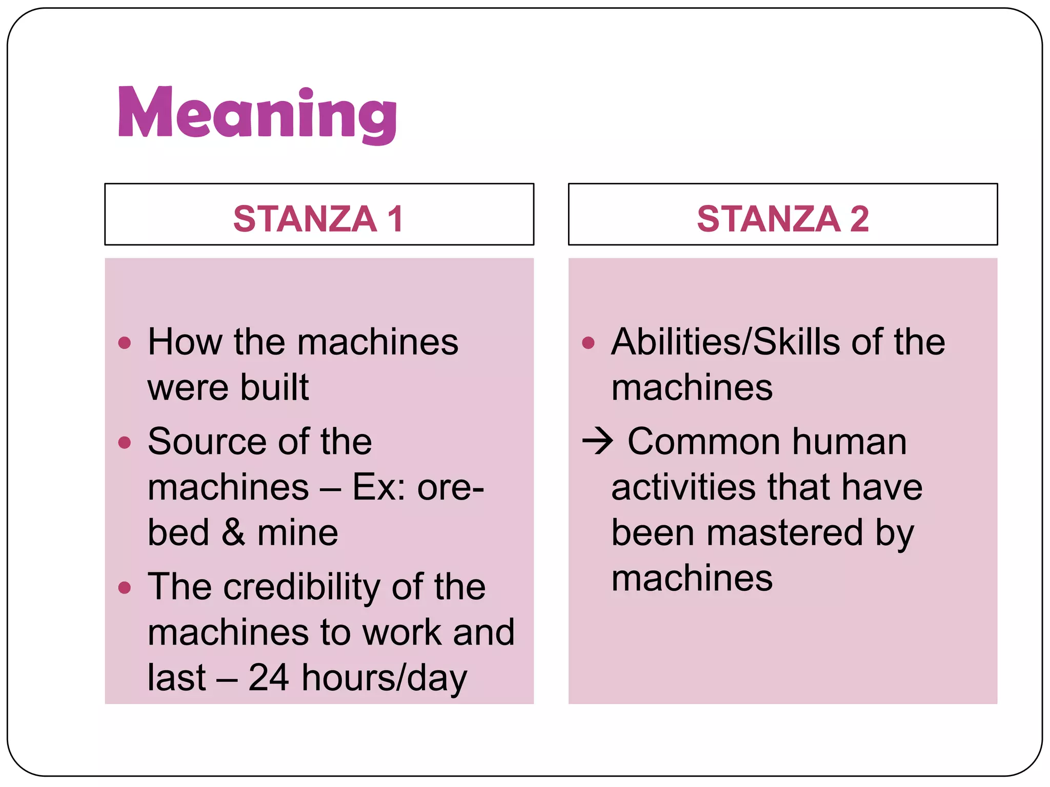 Secret of the machines by rudyard kipling | PPTX