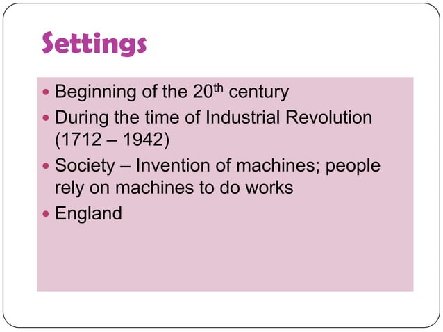 Secret of the machines by rudyard kipling | PPTX