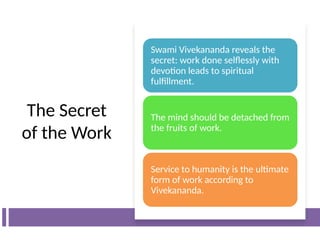 Secret_of_the_Work presentation by Dr. Asha Dhumal | PPTX