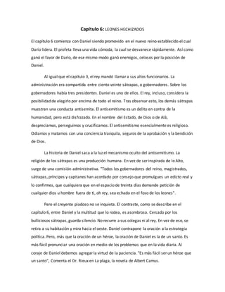 Secretos de Daniel | DOCX
