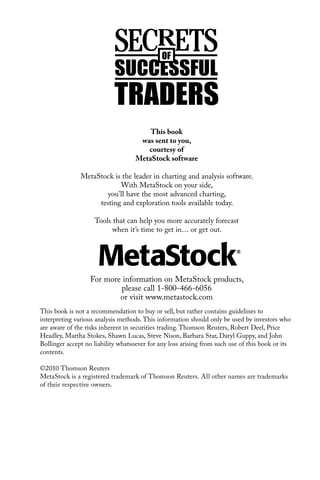 Secrets Of Successful Traders | PDF
