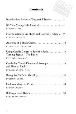 Secrets Of Successful Traders | PDF