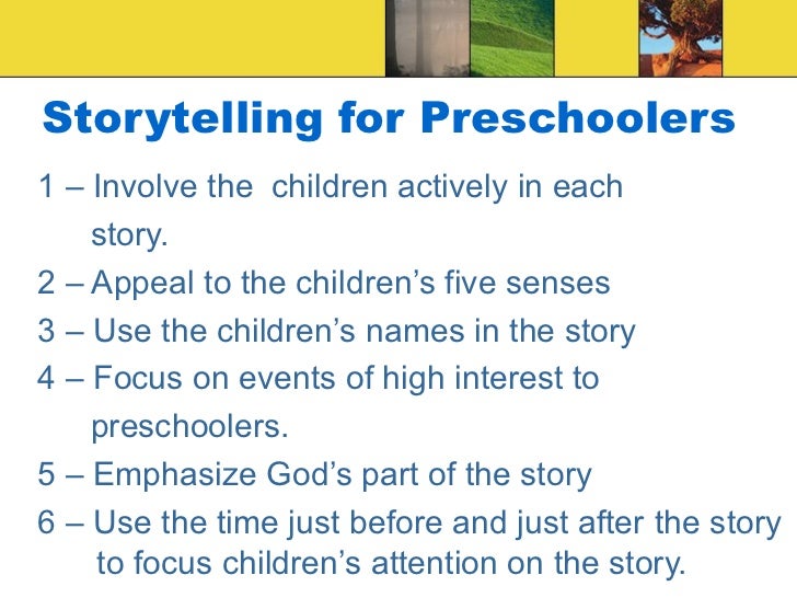 Topics For Storytelling