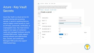 Secrets acrosscloudk8s | PPT