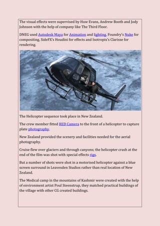 Secret Behind The Special Effects of Mission Impossible Fallout | PDF