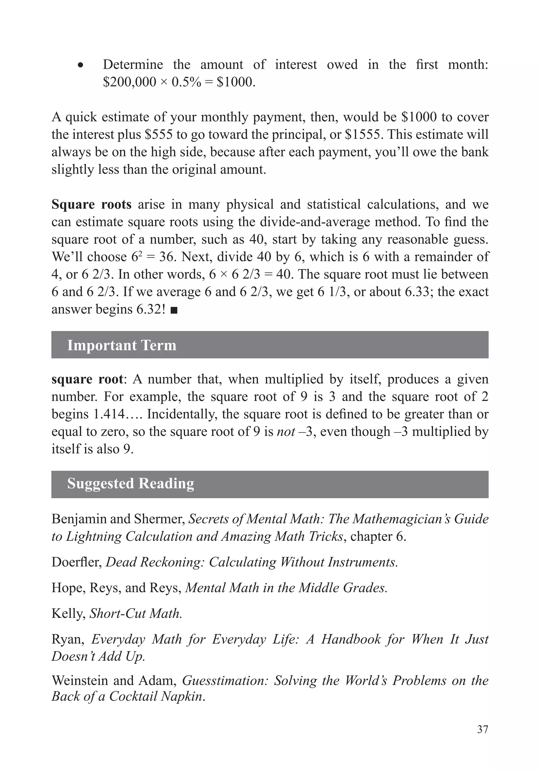 Secrets of mental math | PDF