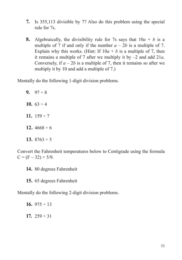 Secrets of mental math | PDF