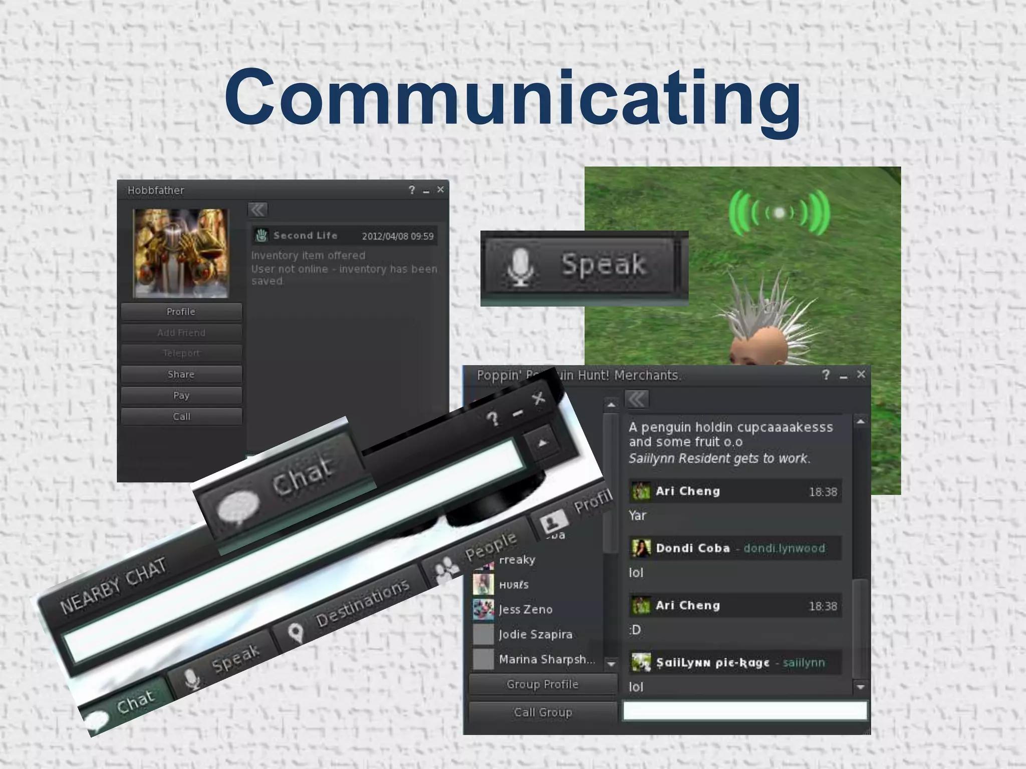 Secrets of Second Life | PPTX | Video Game Genres | Video Gaming