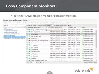 Secrets of SolarWinds SAM | PPT