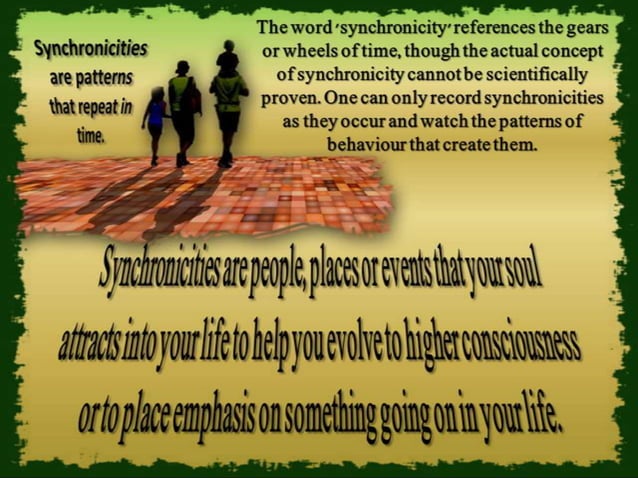 Secrets of synchronicity | PPSX