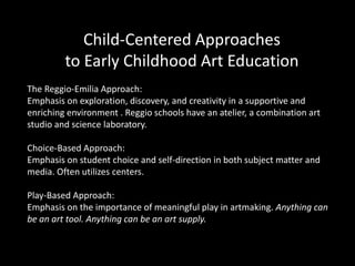 Secrets of Teaching Kindergarten Art | PPTX