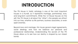 Secrets of the 7th House: Relationships, Partnerships & Challenges | PDF