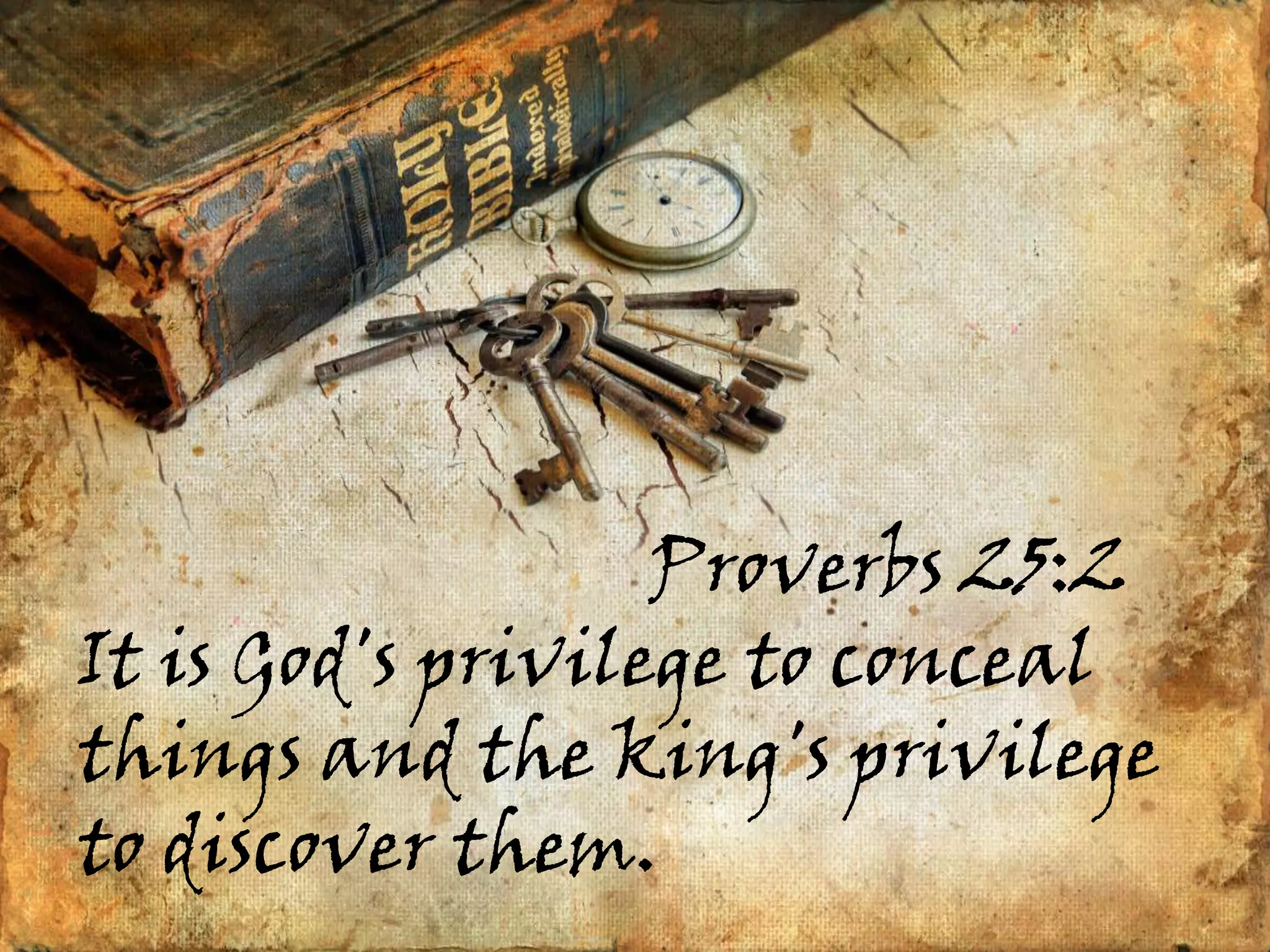 Secrets of the Bible | PPTX