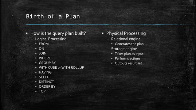 Secrets of the plan cache | PPTX