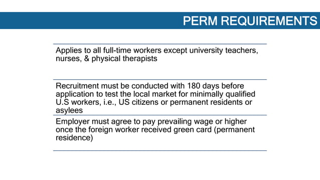 Winning a Green Card through PERM Labor Certification | PPT